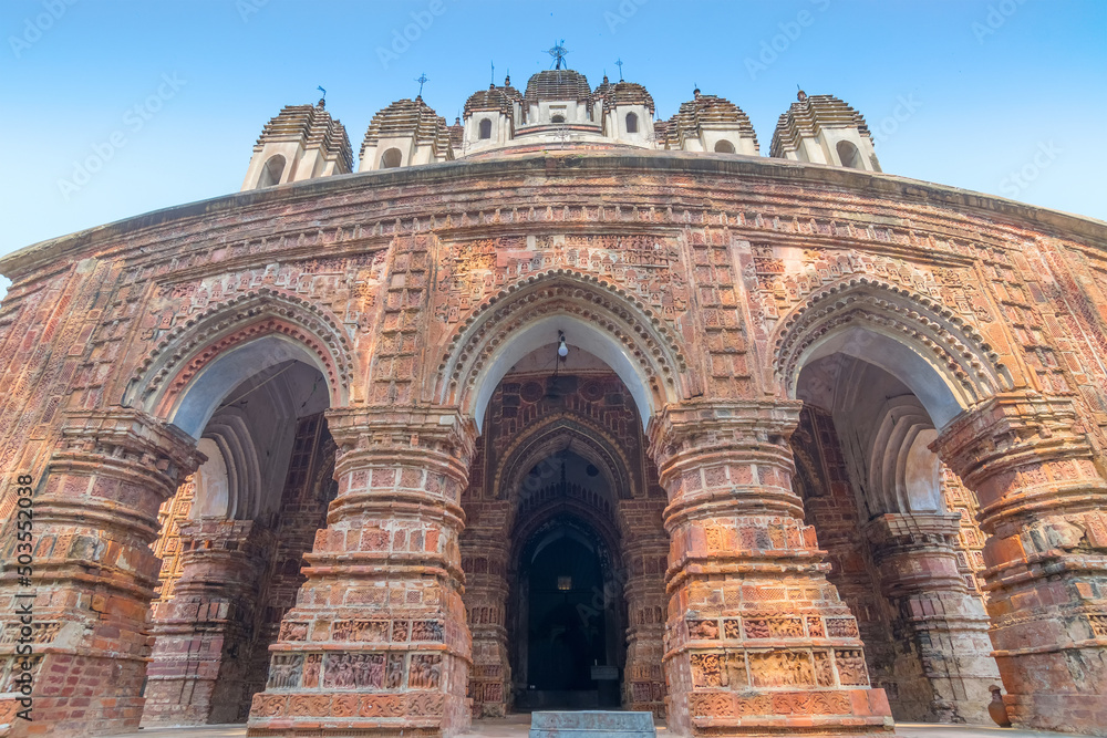 Krishna Chandra temple of Kalna, West Bengal, India - It is one of ...