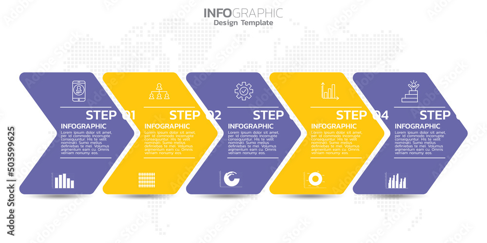 Infographic elements for content, diagram, flowchart, steps, parts ...
