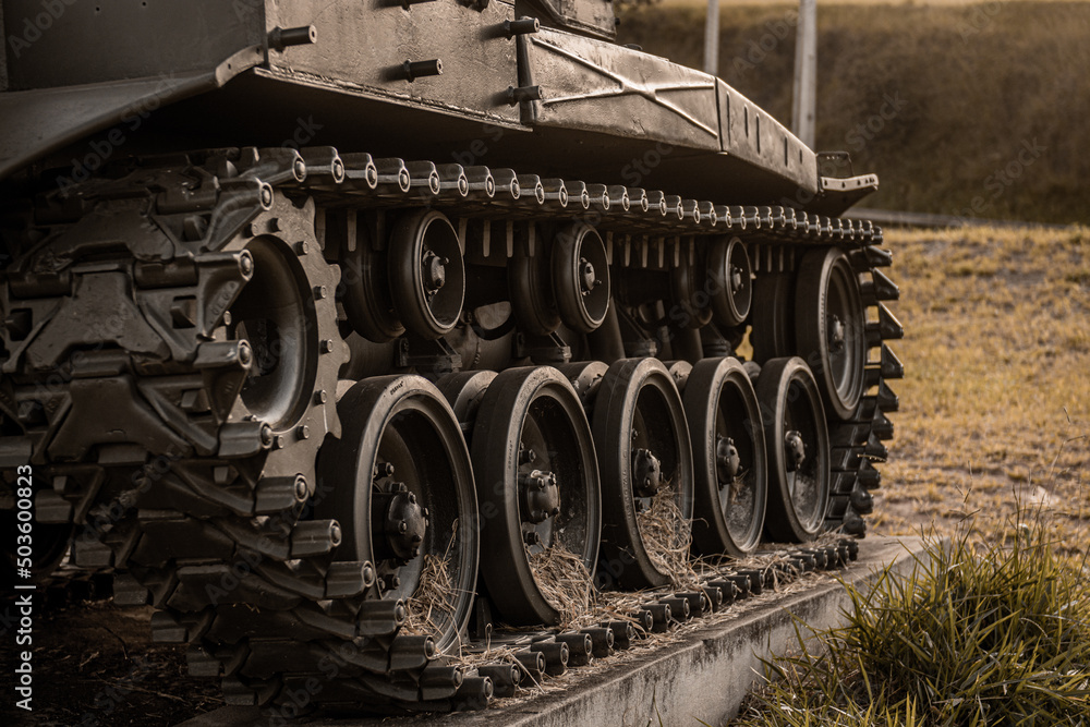 Editoral picture of a war tank of the Brazilian Army Non-Commissioned ...