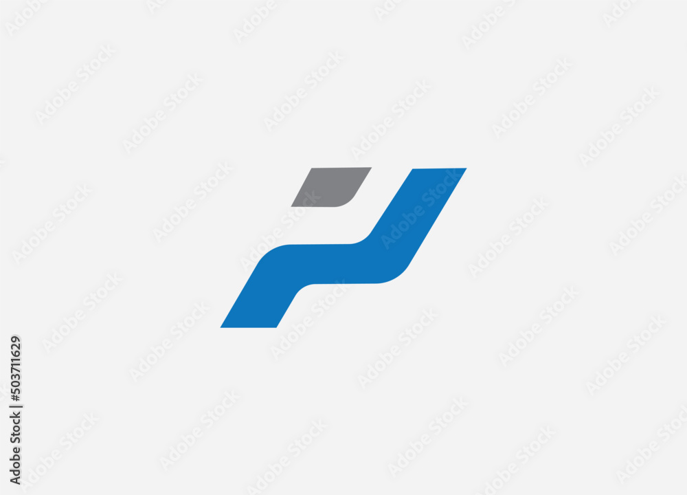 PI creative letter logo vector Stock Vector | Adobe Stock