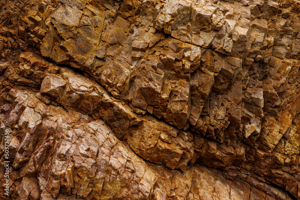 textures and patterns of natural broken rocks and erosion of sea water ...
