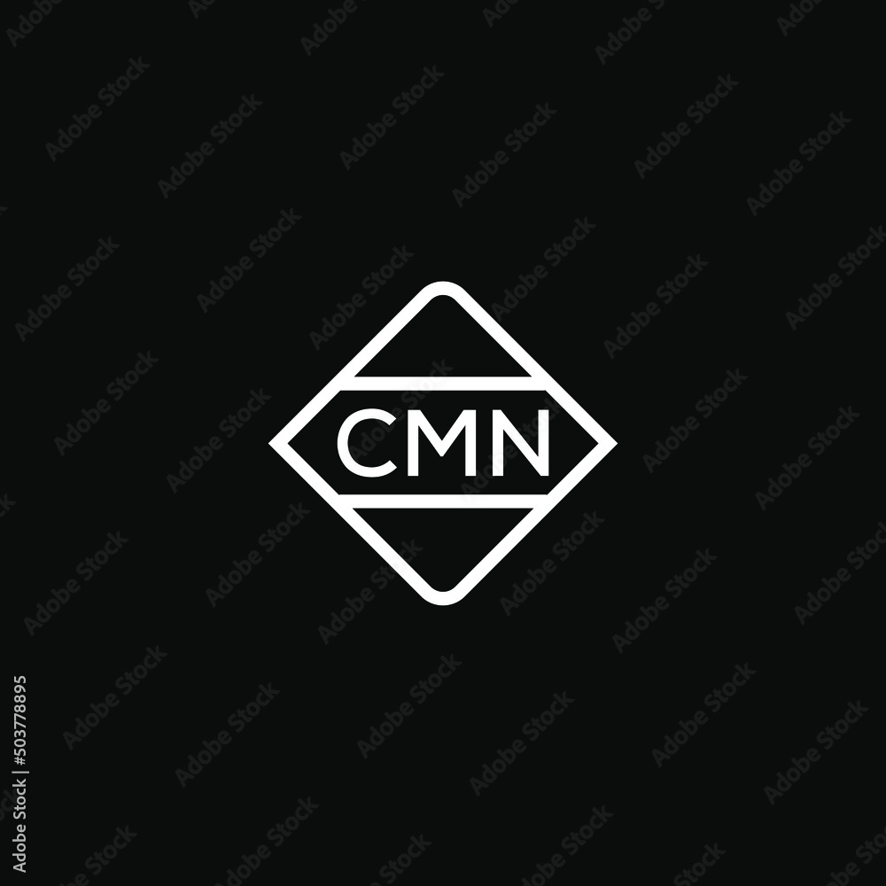 CMN letter design for logo and icon.CMN monogram logo.vector ...