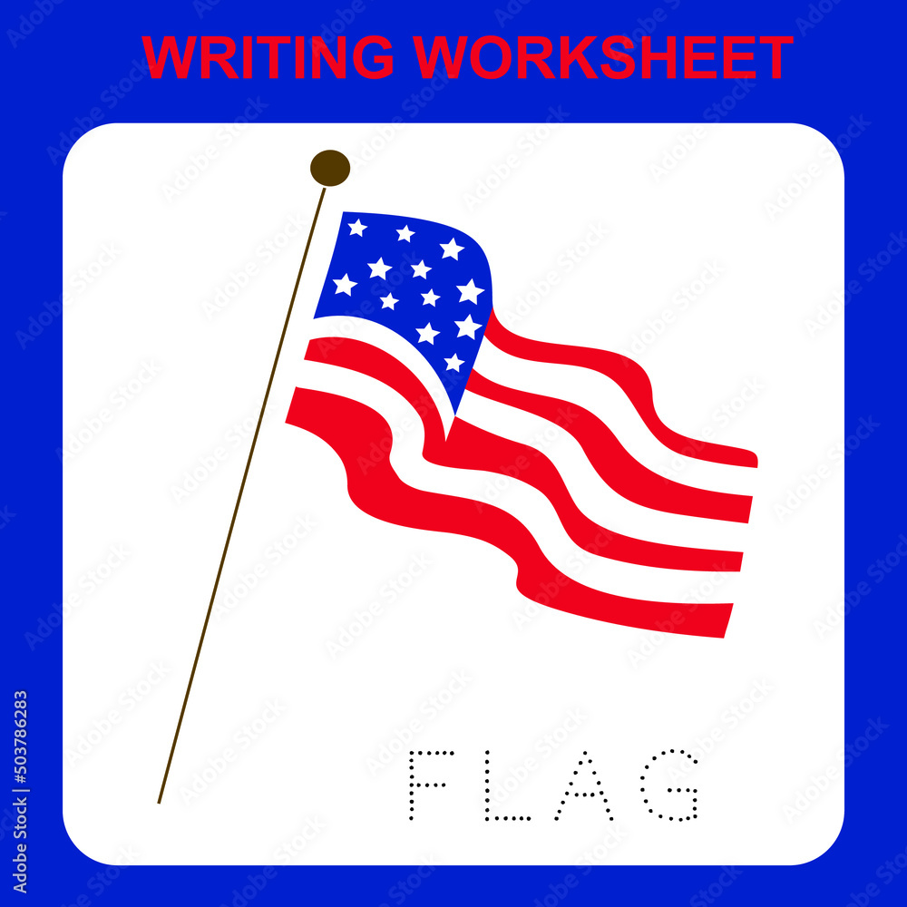 Fourth July Edition writing worksheet. Educational printable worksheet ...