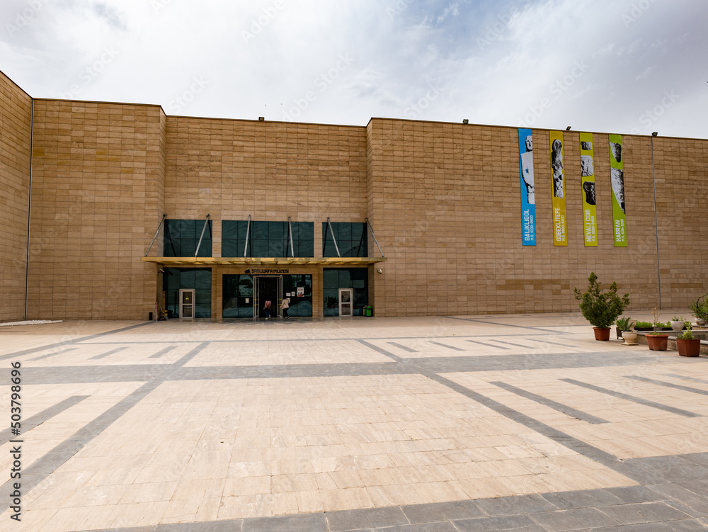Urfa, Turkey - May 2022: Sanliurfa Archaeological Museum in Urfa ...