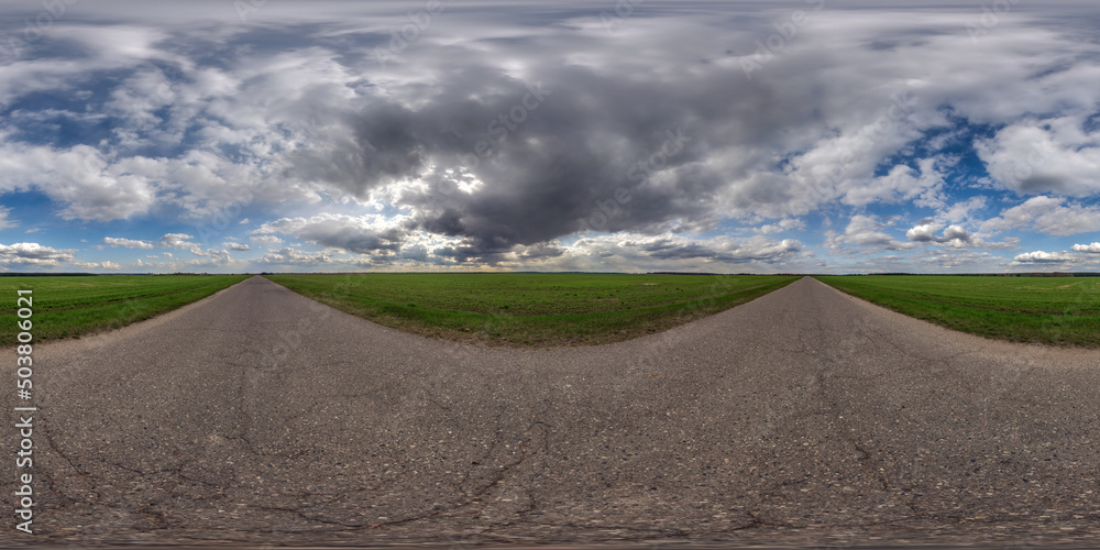 Fotografia do Stock: full seamless spherical hdri 360 panorama view on ...