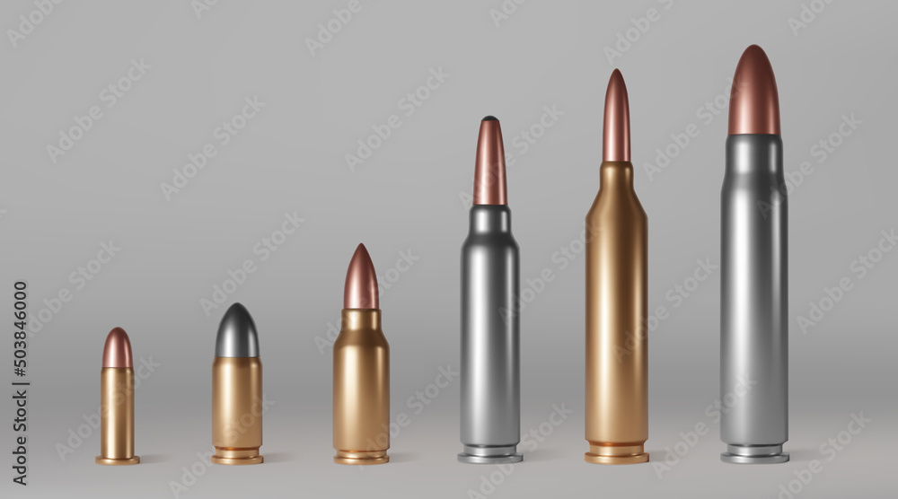 Bullet cartridges, ammunition for gun, rifle, pistol and firearm ...
