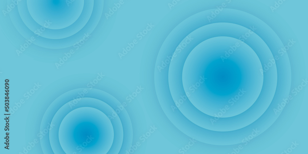 Abstract blue circle background. Wall pastel blue. space for the text ...