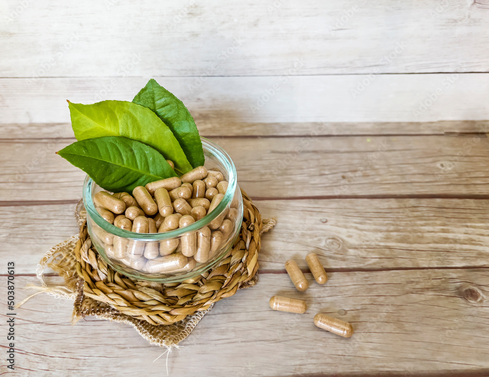 Ashwagandha (Withania Somnifera) Capsules. Healthy Dietary Supplements ...