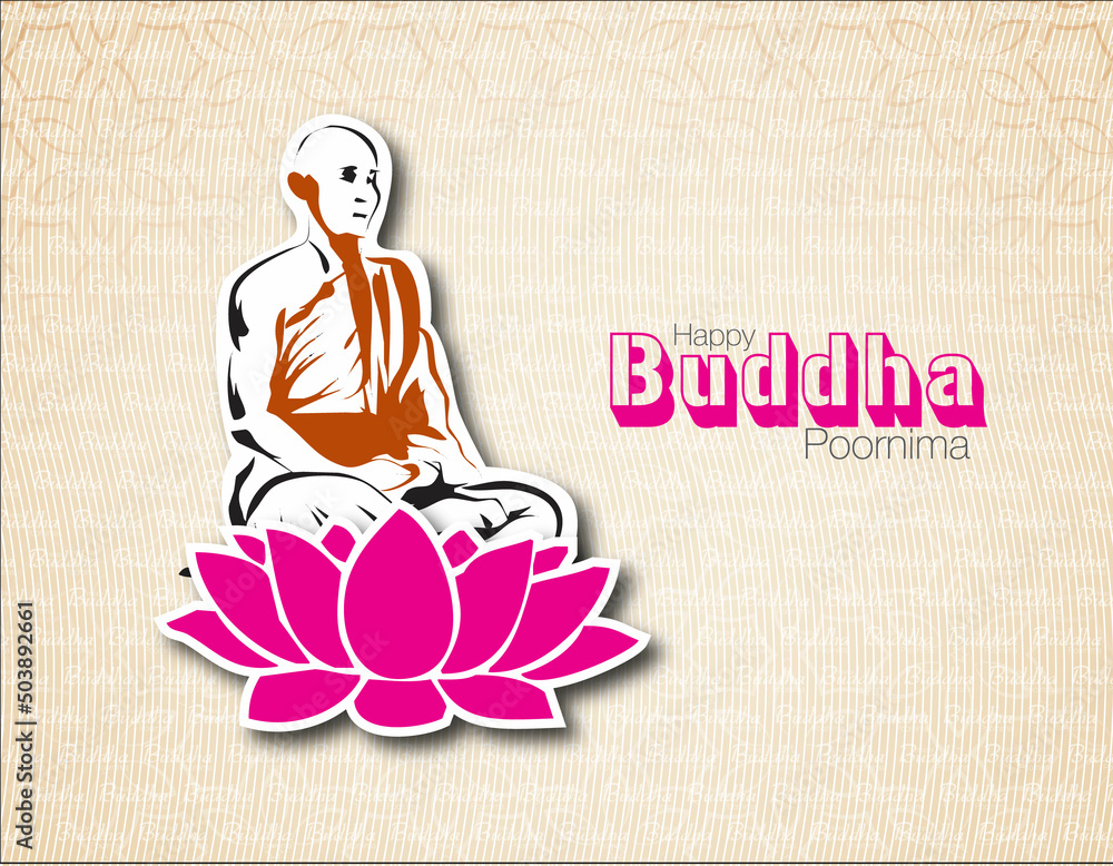 Vetor De Buddha Poornima Buddha Bless You Poornima Gotom Buddha