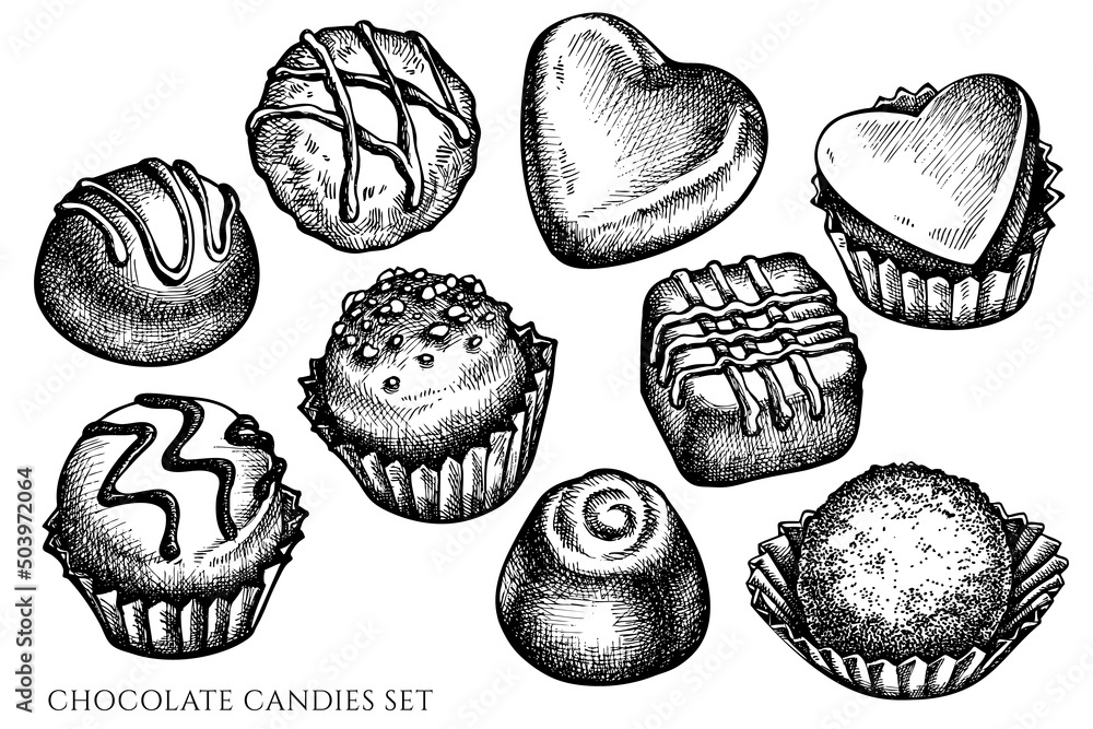 Chocolate Candy Drawing