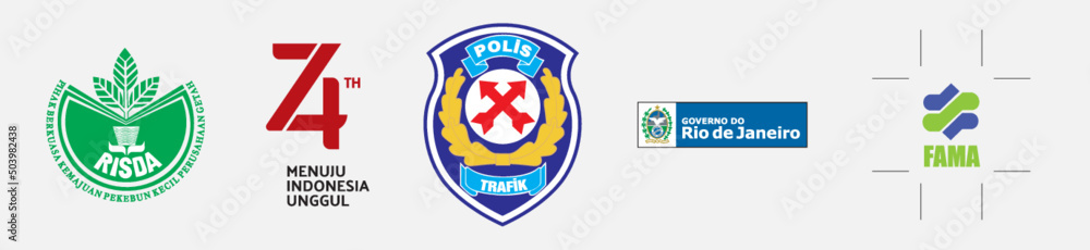 FAMA Logo, HUT Kemerdekaan Republik Indonesia ke 74 Logo, risda Logo ...