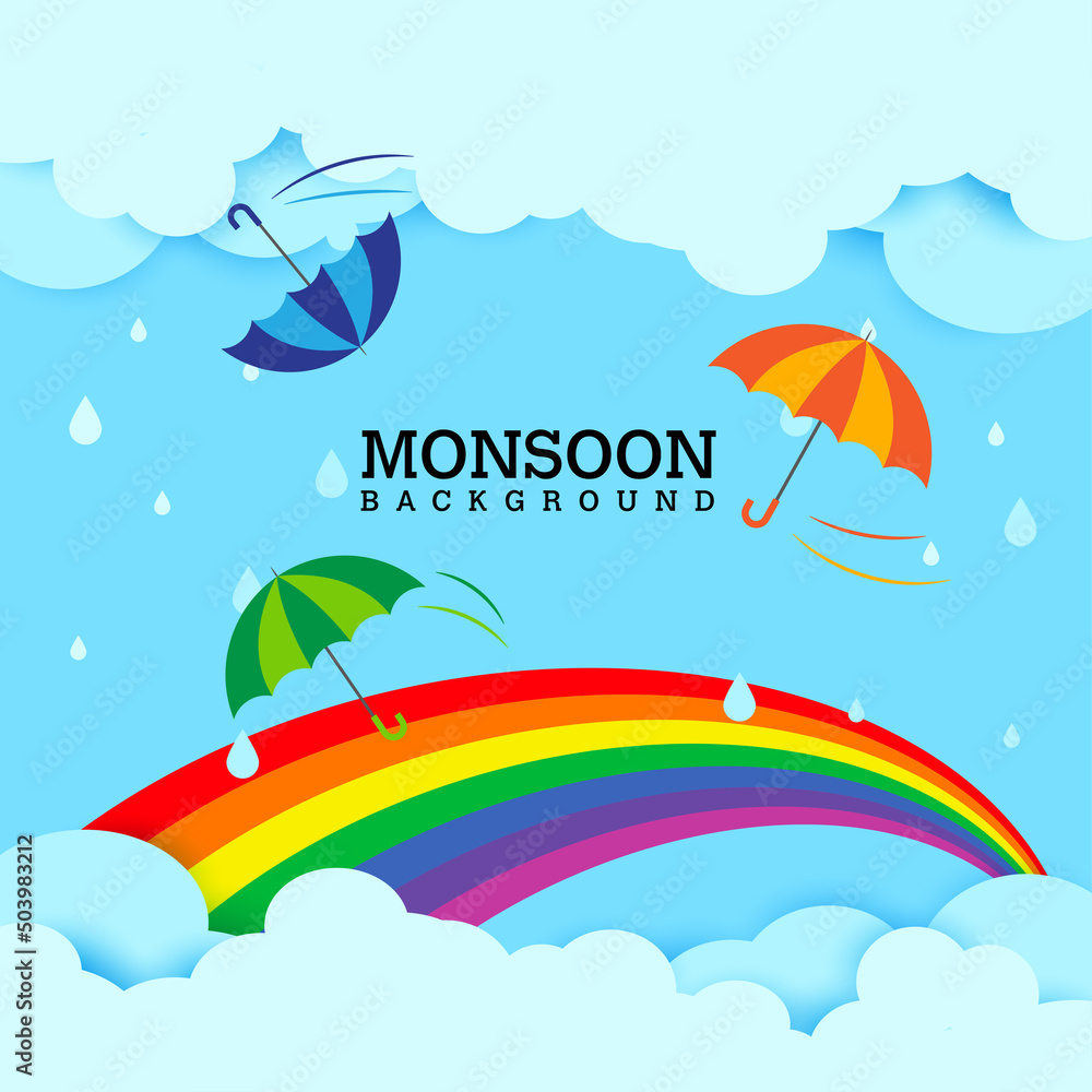Clipart Of Monsoons