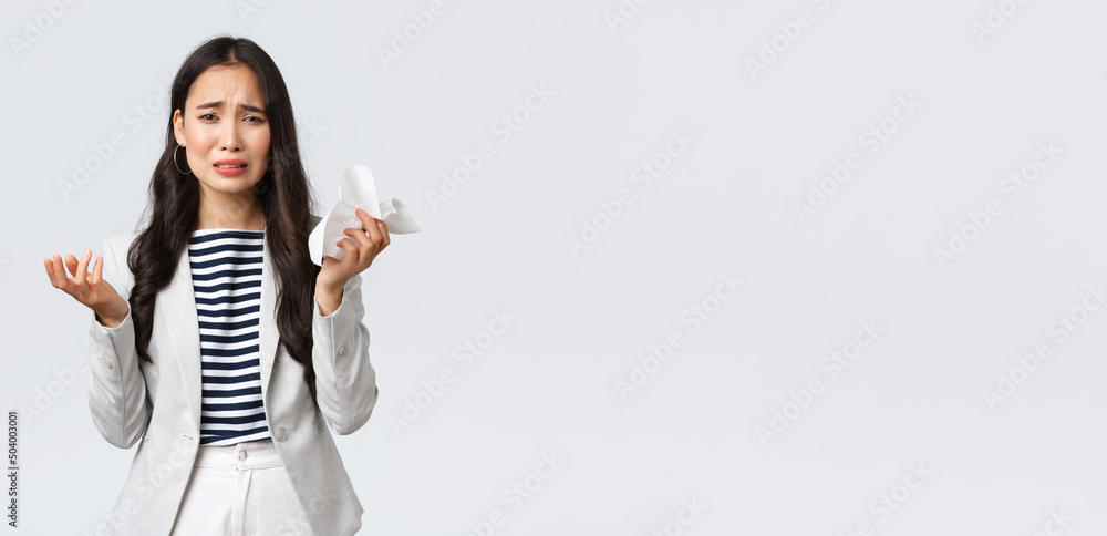 Business, finance and employment, female successful entrepreneurs ...