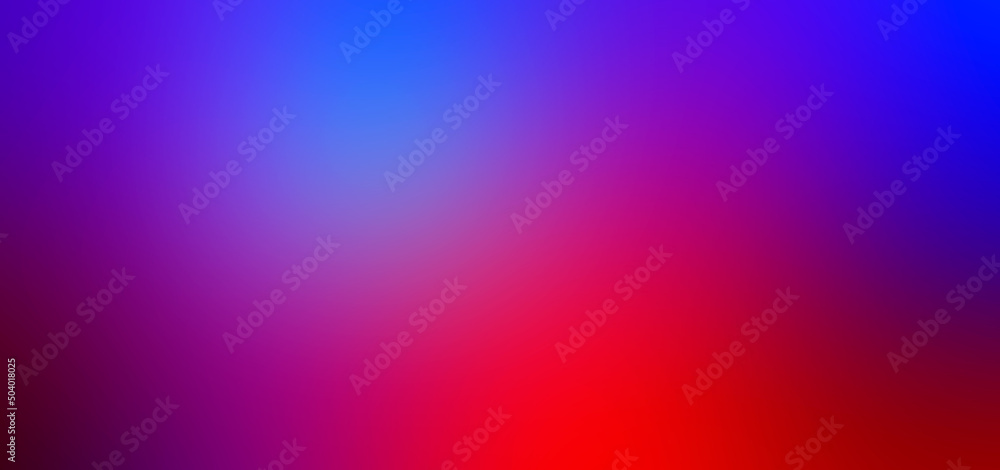 Abstract red and blue background. Gradient, smooth gradation bright ...