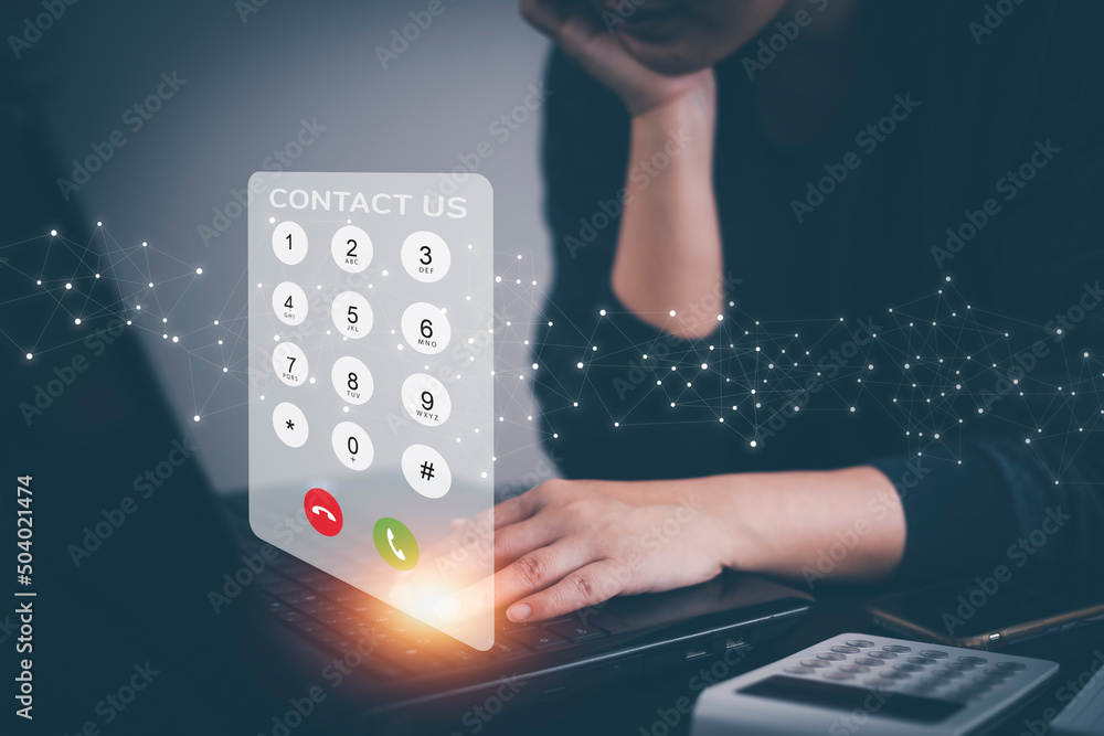 Dialing on virtual telephone keypad with Emergency and transparent ...