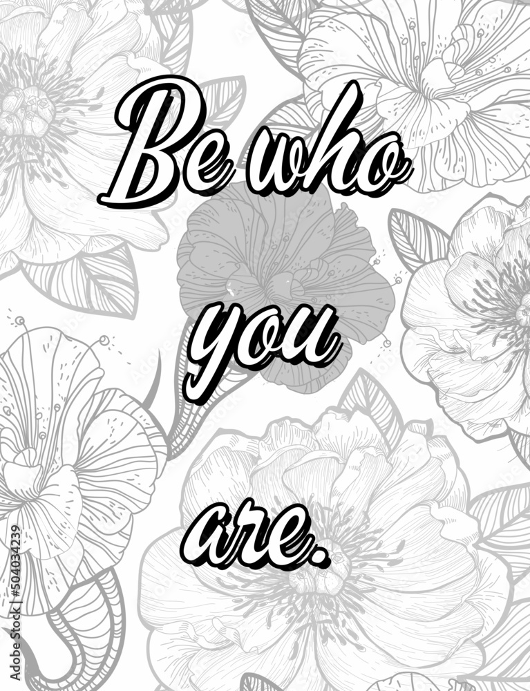 Inspirational Motivational quotes coloring pages, positive Affirmations ...