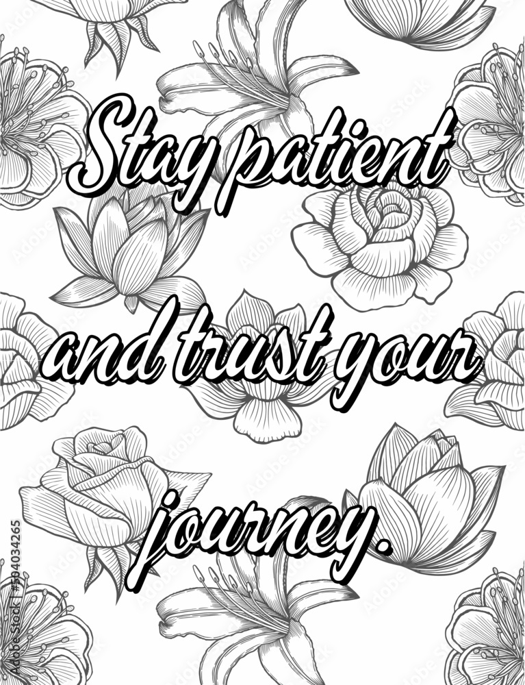 Inspirational Motivational quotes coloring pages, positive Affirmations ...