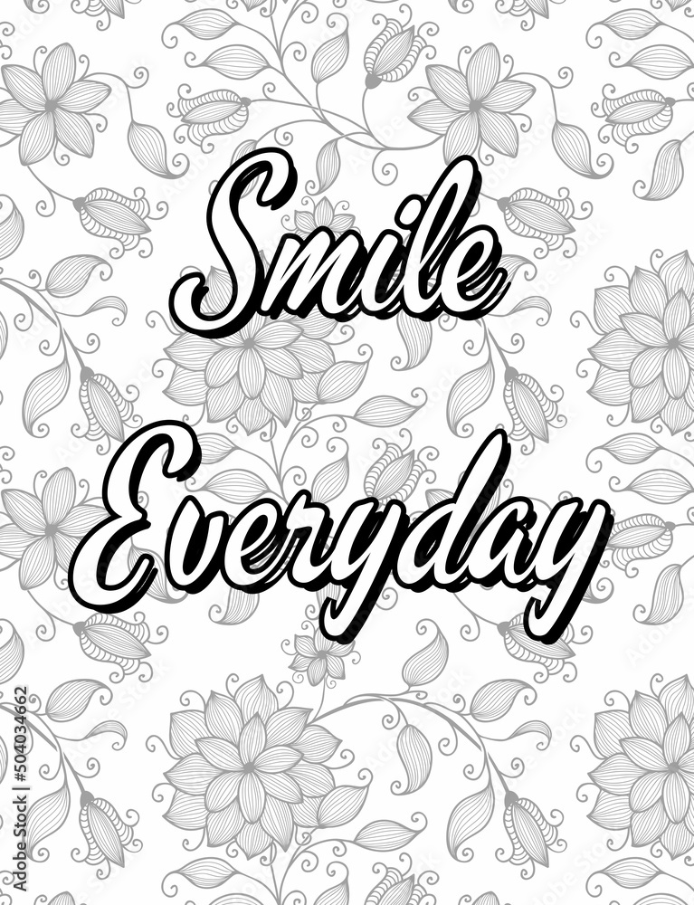 Inspirational Motivational quotes coloring pages, positive Affirmations ...