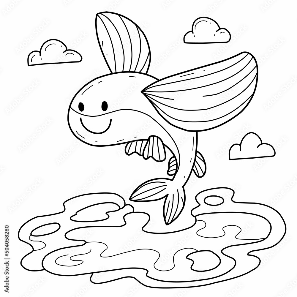 animals coloring book alphabet. Isolated on white background. Vector ...