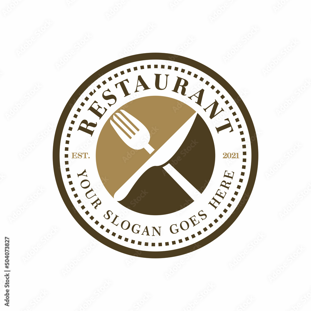 restaurant logo , food logo vector Stock Vector | Adobe Stock