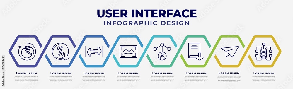 vector infographic design template with icons and 8 options or steps ...