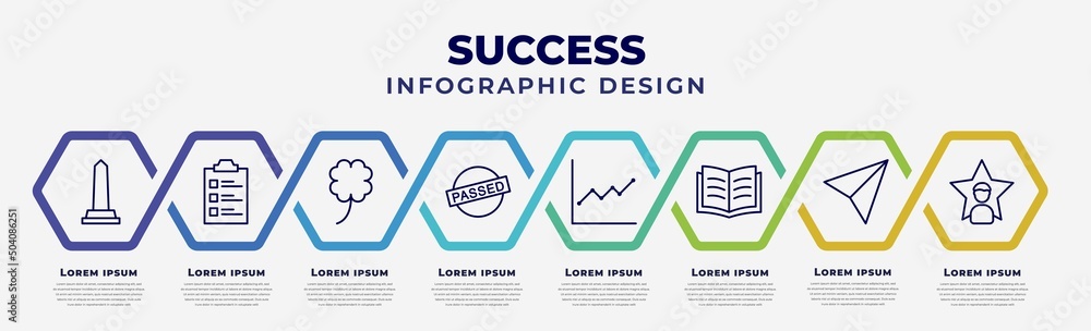 vector infographic design template with icons and 8 options or steps ...