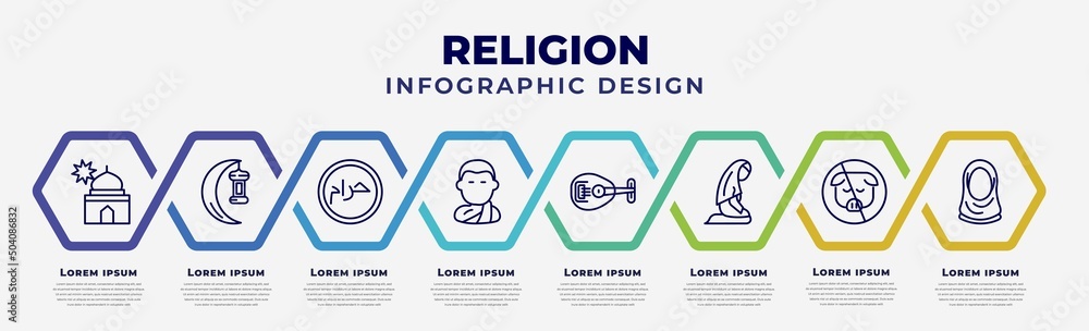 vector infographic design template with icons and 8 options or steps ...