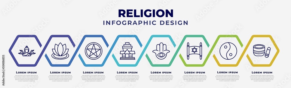 vector infographic design template with icons and 8 options or steps ...