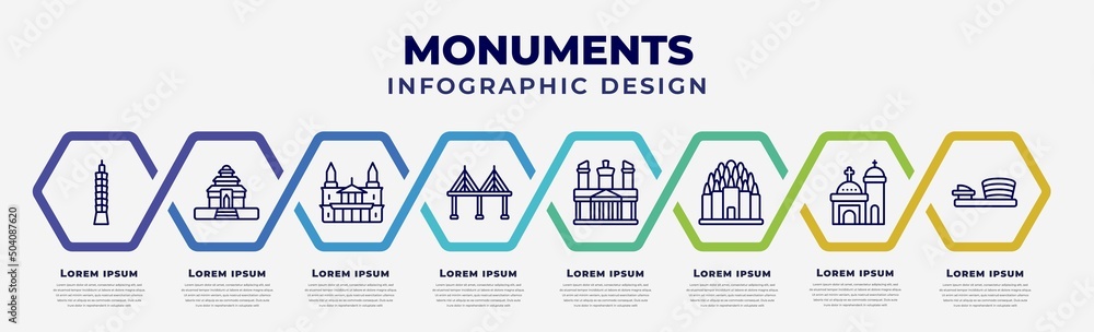 vector infographic design template with icons and 8 options or steps ...