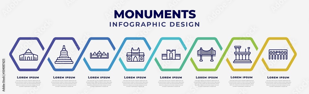 vector infographic design template with icons and 8 options or steps ...