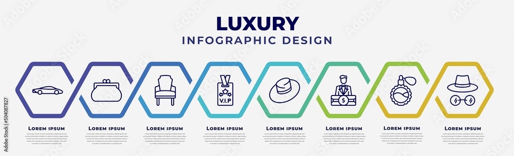 vector infographic design template with icons and 8 options or steps ...