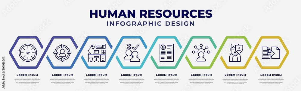 vector infographic design template with icons and 8 options or steps ...