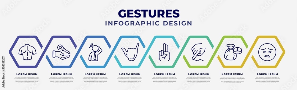 vector infographic design template with icons and 8 options or steps ...