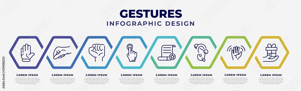 vector infographic design template with icons and 8 options or steps ...
