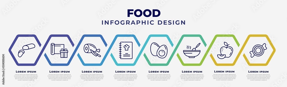 vector infographic design template with icons and 8 options or steps ...