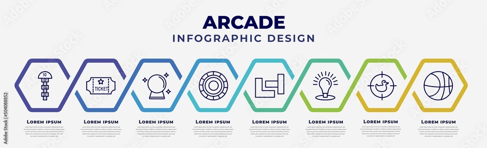 vector infographic design template with icons and 8 options or steps ...