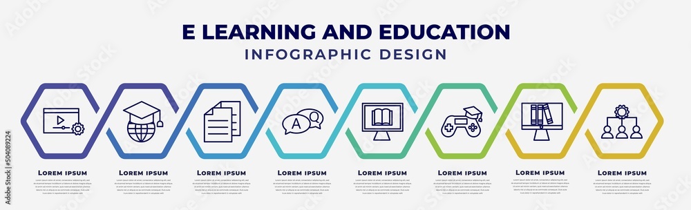 vector infographic design template with icons and 8 options or steps ...