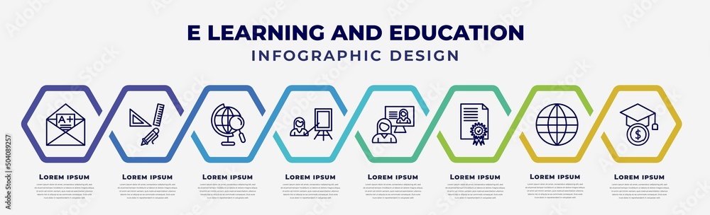 vector infographic design template with icons and 8 options or steps ...