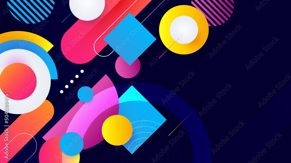 Colourful Abstract White Wallpapers