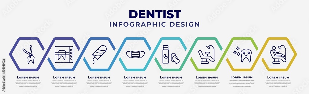 vector infographic design template with icons and 8 options or steps ...