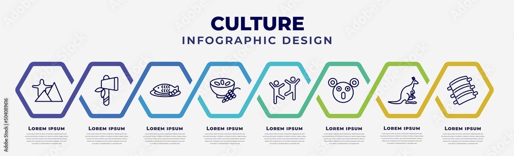 vector infographic design template with icons and 8 options or steps ...