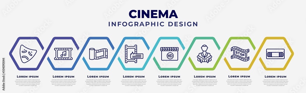 vector infographic design template with icons and 8 options or steps ...