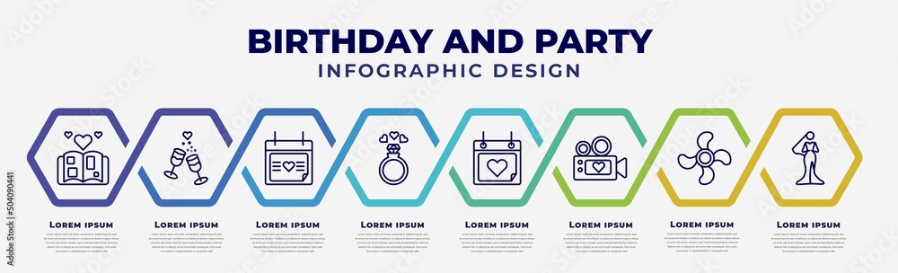 vector infographic design template with icons and 8 options or steps ...