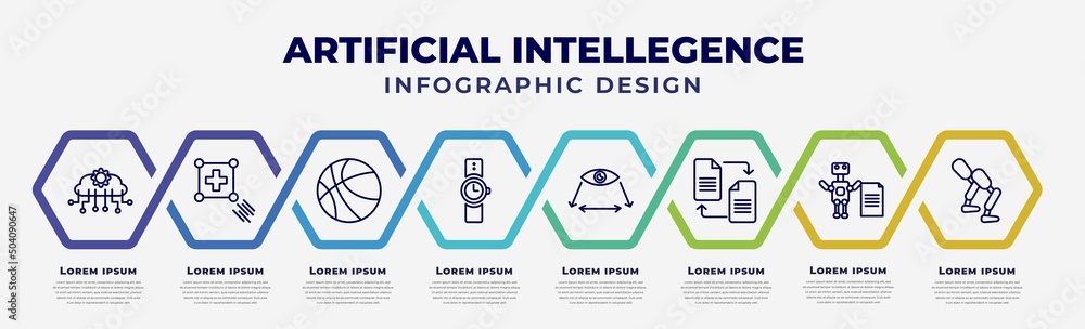 vector infographic design template with icons and 8 options or steps ...