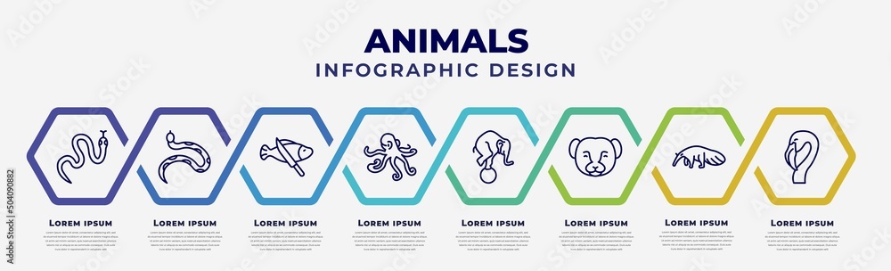 vector infographic design template with icons and 8 options or steps ...