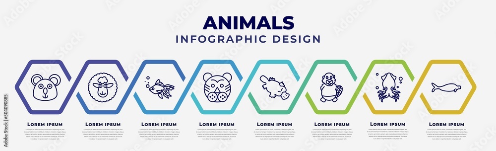 vector infographic design template with icons and 8 options or steps ...