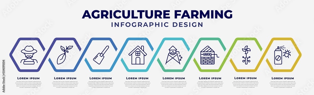 vector infographic design template with icons and 8 options or steps ...