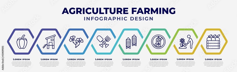 vector infographic design template with icons and 8 options or steps ...