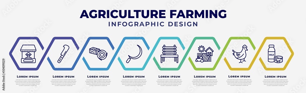 vector infographic design template with icons and 8 options or steps ...