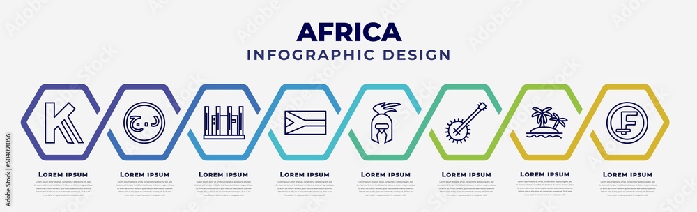 vector infographic design template with icons and 8 options or steps ...